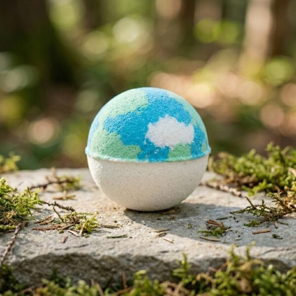 Forest Sunlight Bath Bomb, Vegan Forest Soak by SBODi